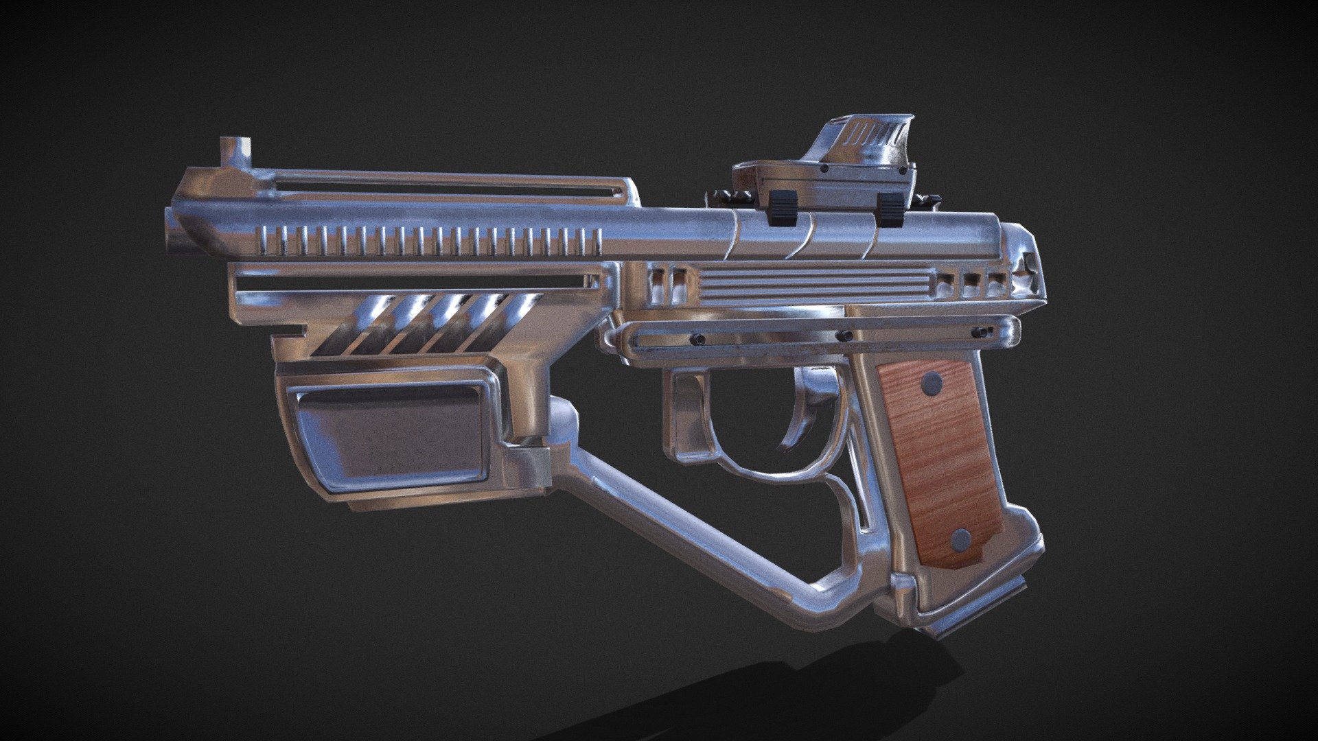 Sci-Fi Gun "Equalizer" - Download Free 3D model by mikeklubnika ...