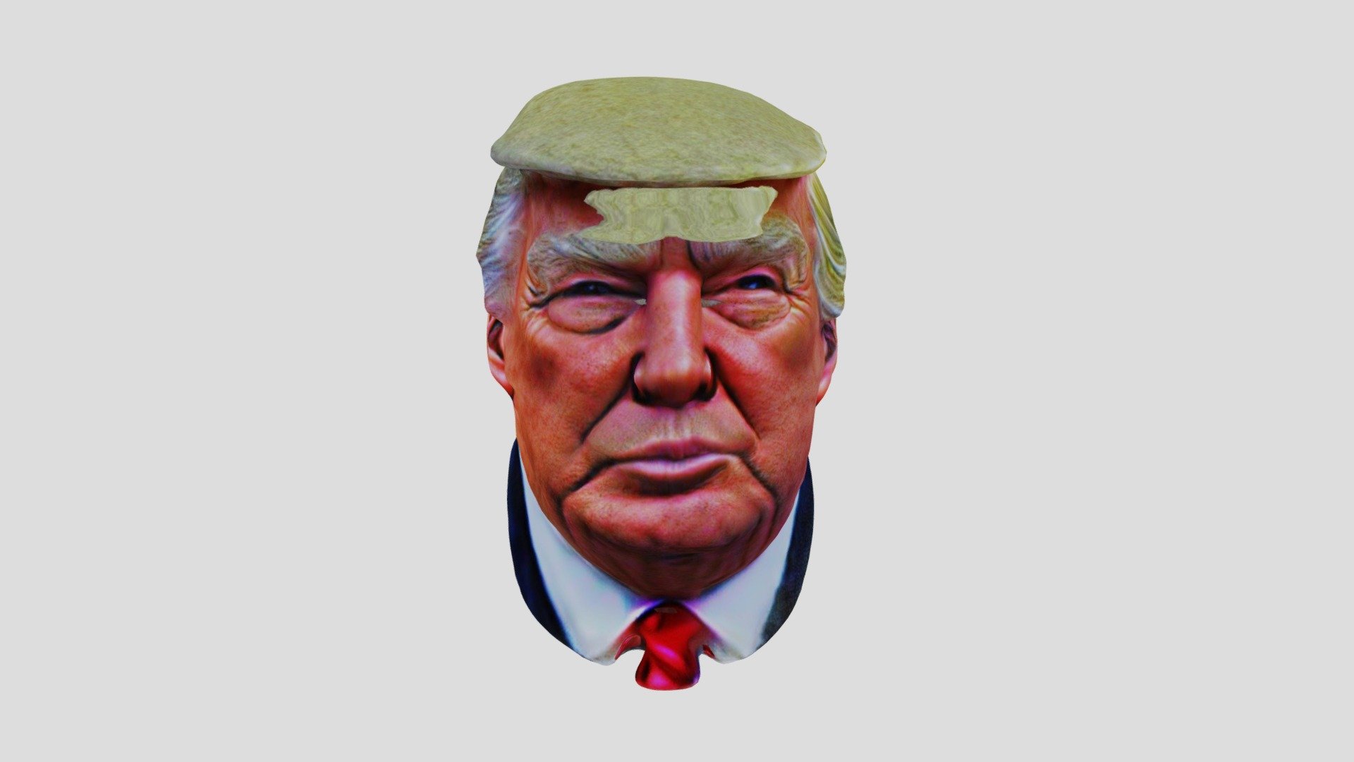 Donald John Trump - Download Free 3D model by political figure ...
