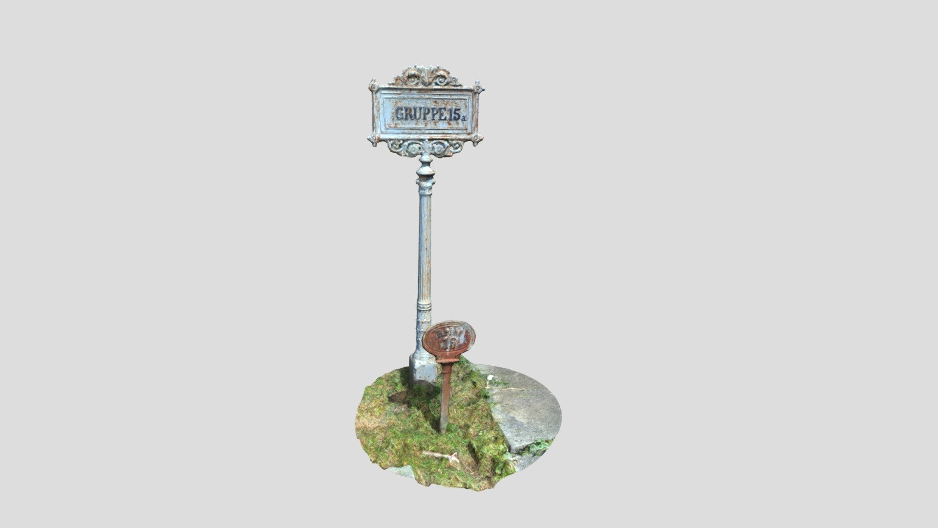 Ornamental Cemetery Sign - Download Free 3D model by iedu360.eu ...