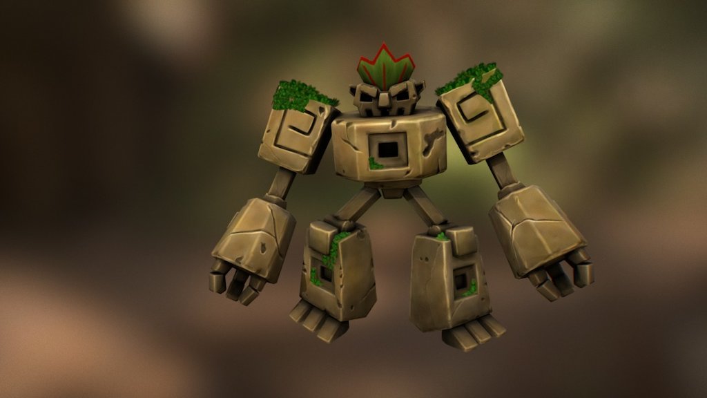 Temple golem - 3D model by kir.rudenko [857a2e1] - Sketchfab