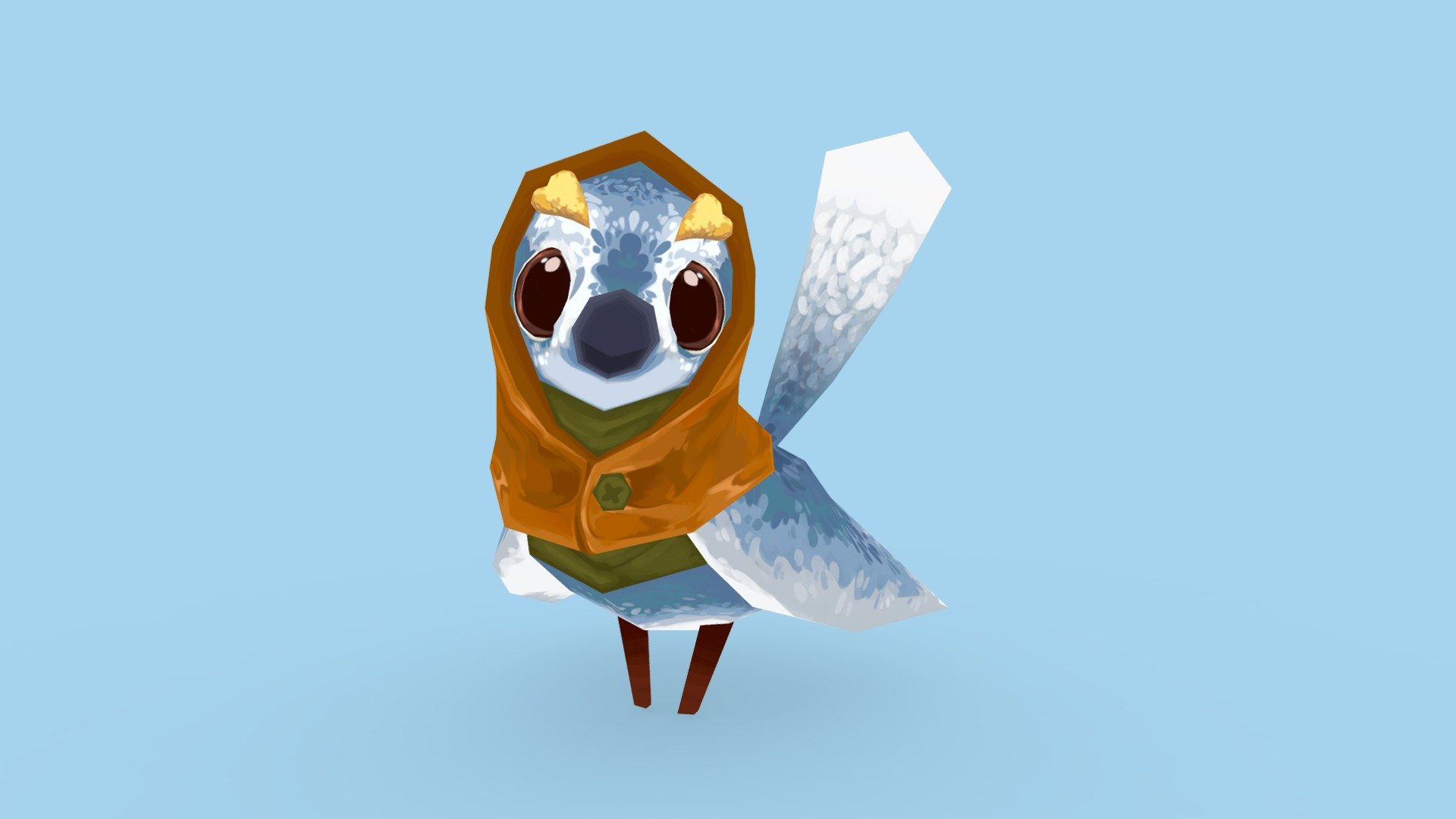 Seed - Adventurer Bird - 3D model by tdepapas [857a4be] - Sketchfab