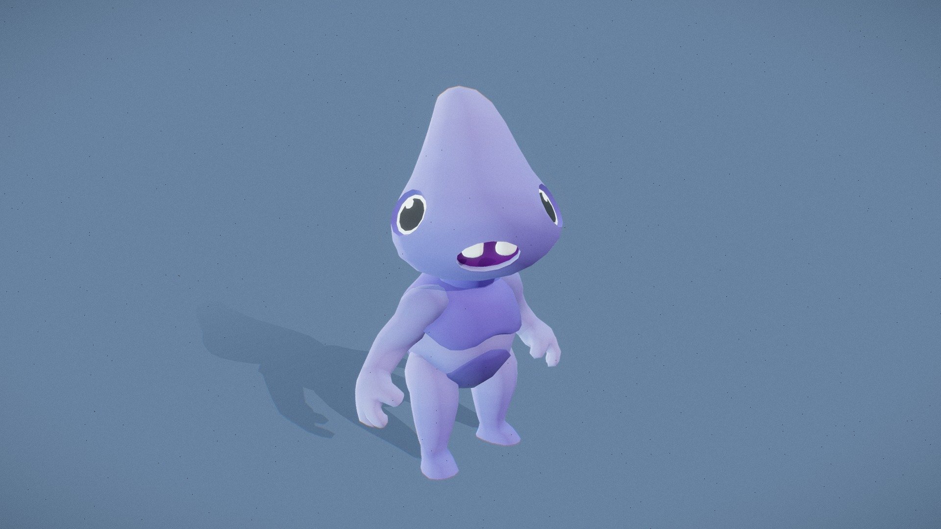 Cartoon Characters - Small Fishguard Warrior - Buy Royalty Free 3D ...