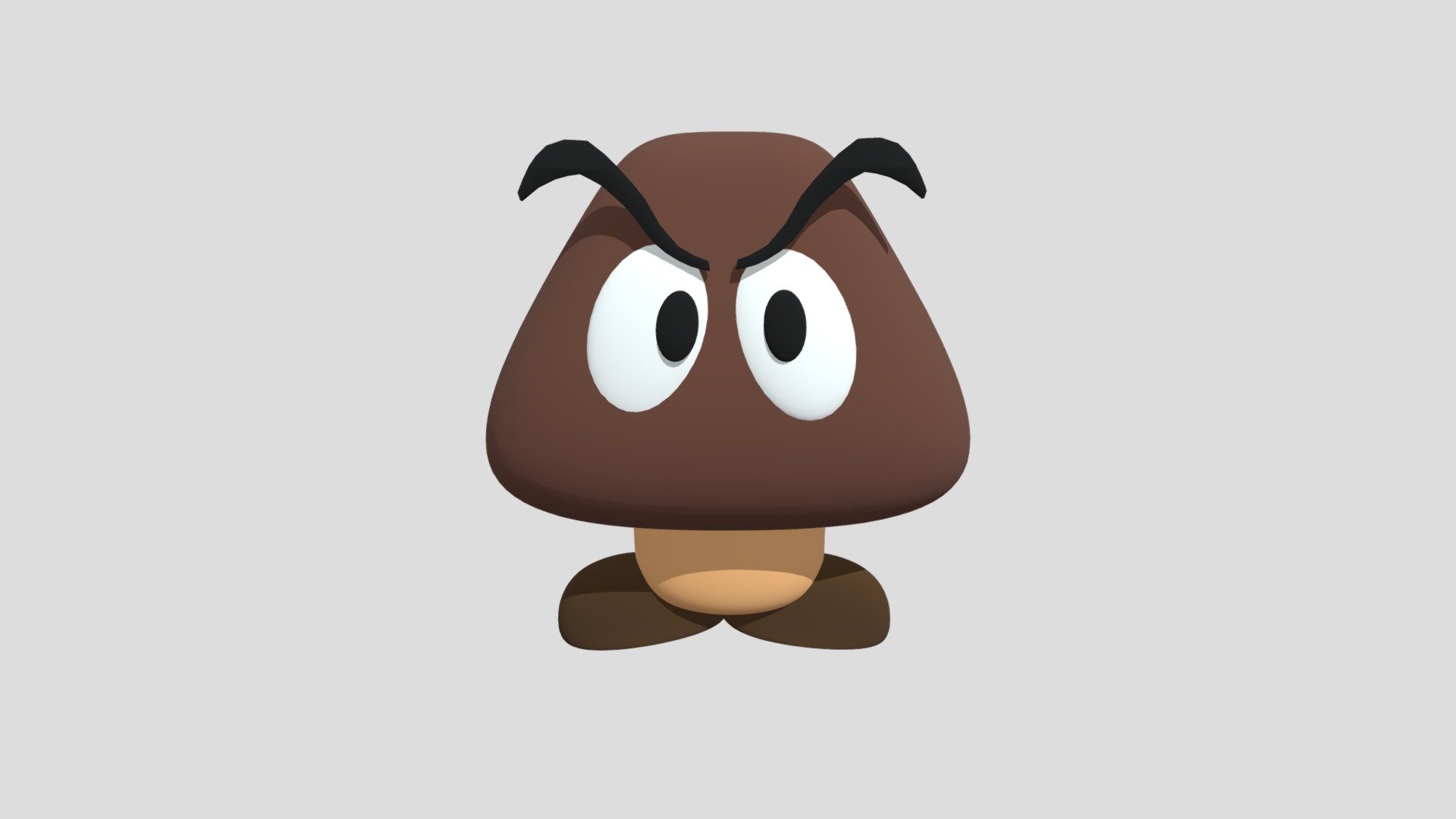 Classic Goomba - Download Free 3D model by rammses_leviathan [857ba31 ...