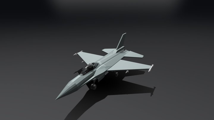 Fighter-jet 3D models - Sketchfab