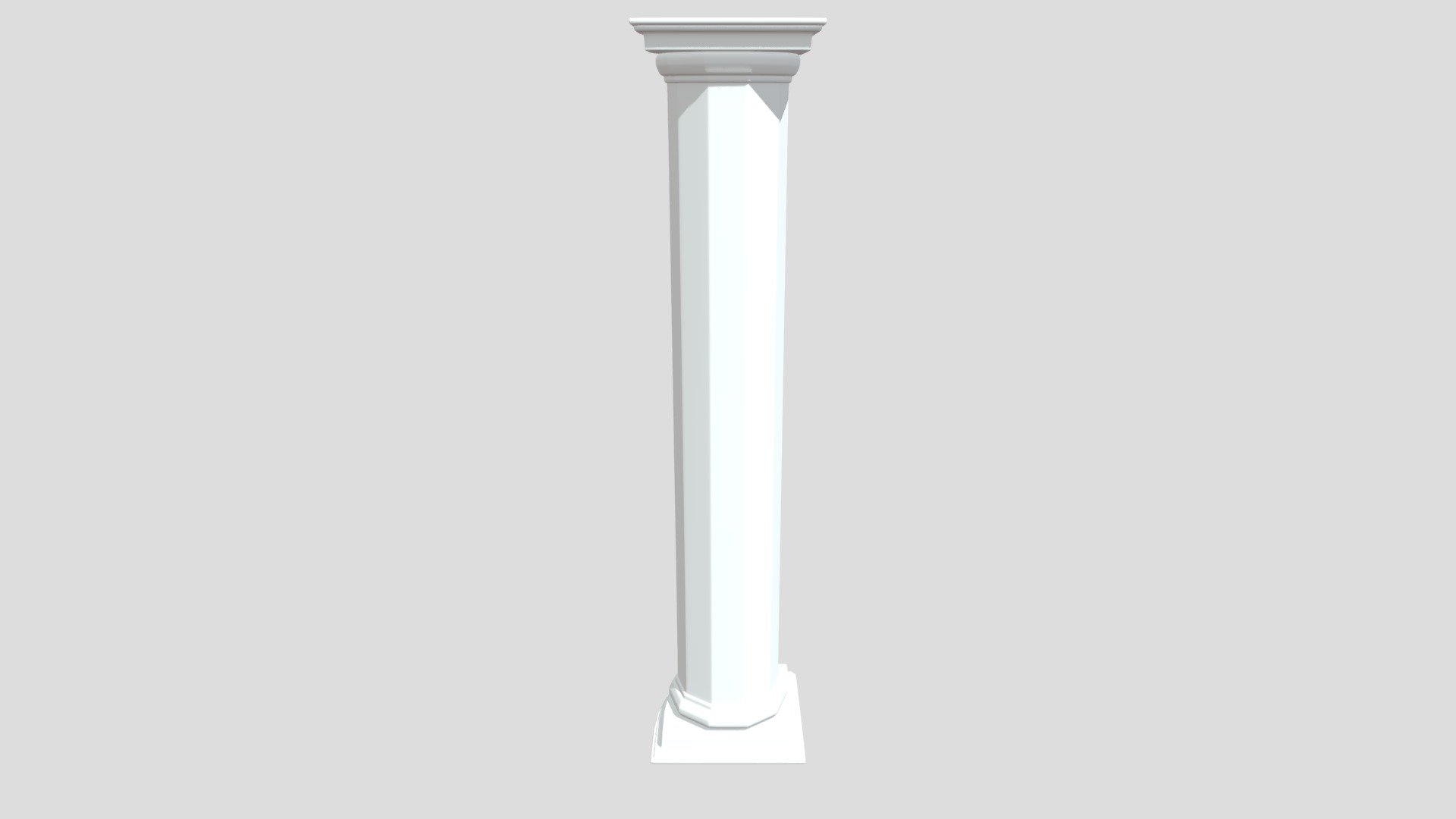 3D Pillar Model - 3D model by watsongameart [857c78c] - Sketchfab