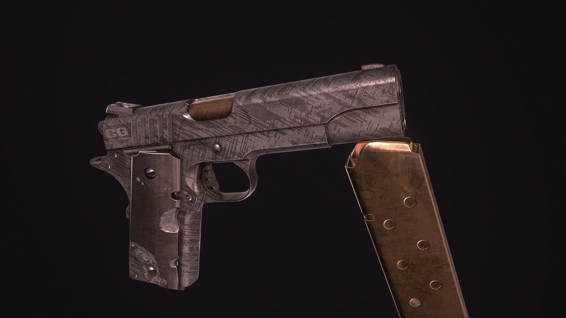 Colt 1911 - 3D model by Alexs_dz_xyz [857e609] - Sketchfab