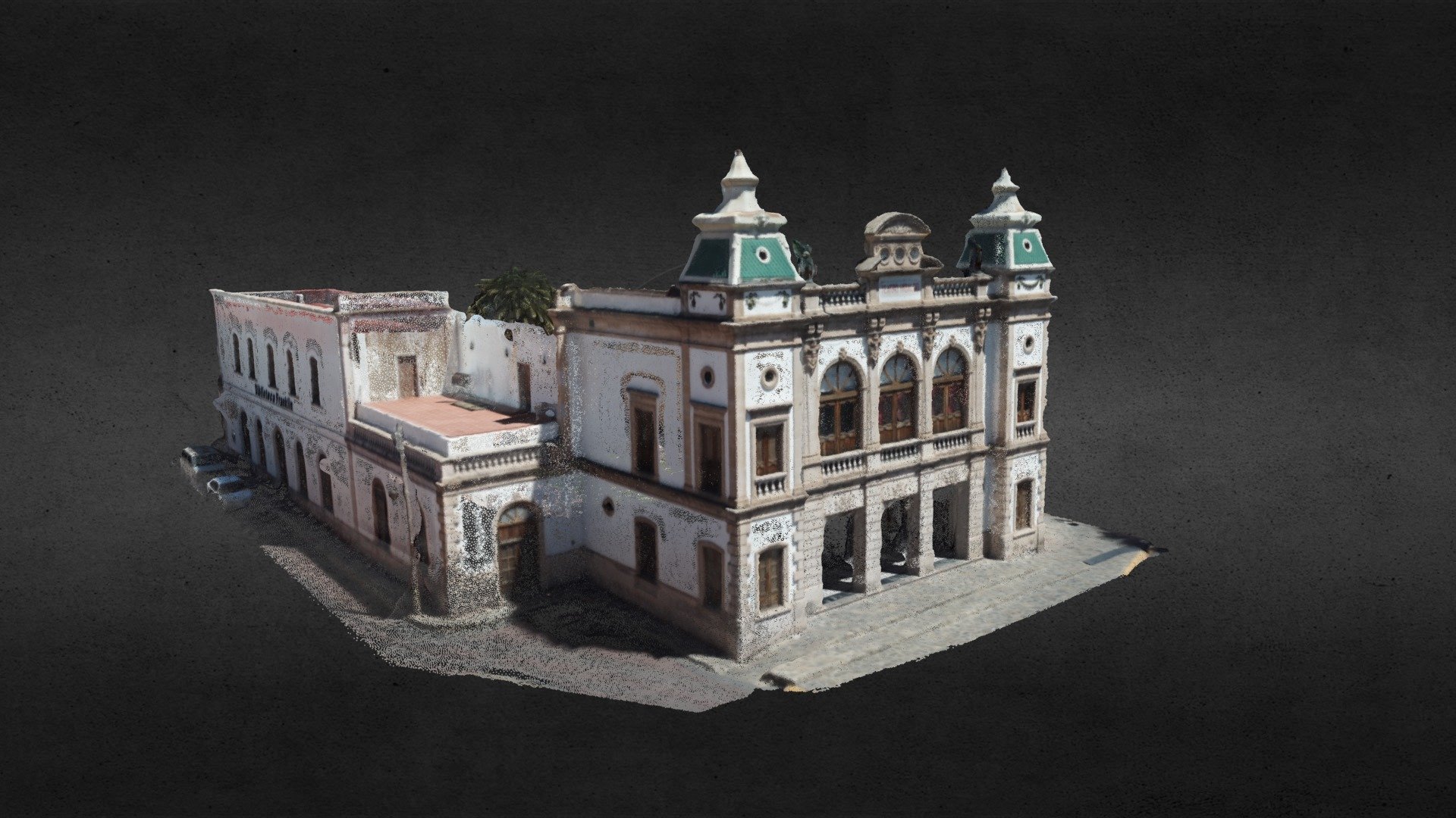 El Teatro Hidalgo - Joya Histórica de Parral - 3D model by Chema_Am ...