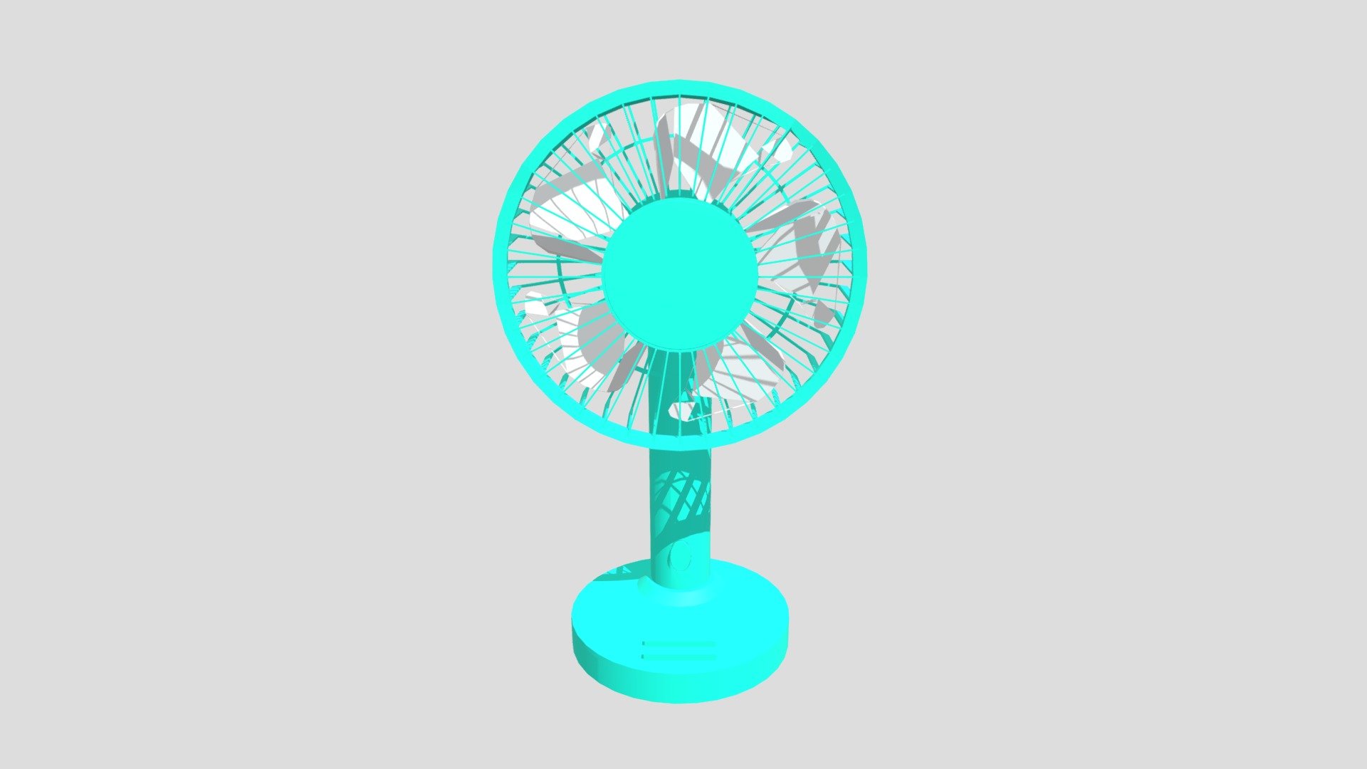 Low Poly Mini Fan Stand Table - 3D model by syahmirulfitri [858068d ...