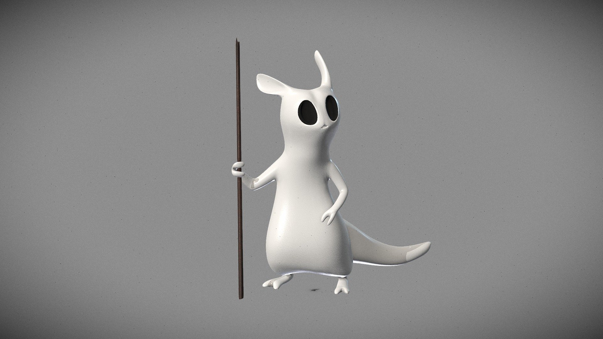 Slugcat from Rain World - Download Free 3D model by DigitalBirb ...