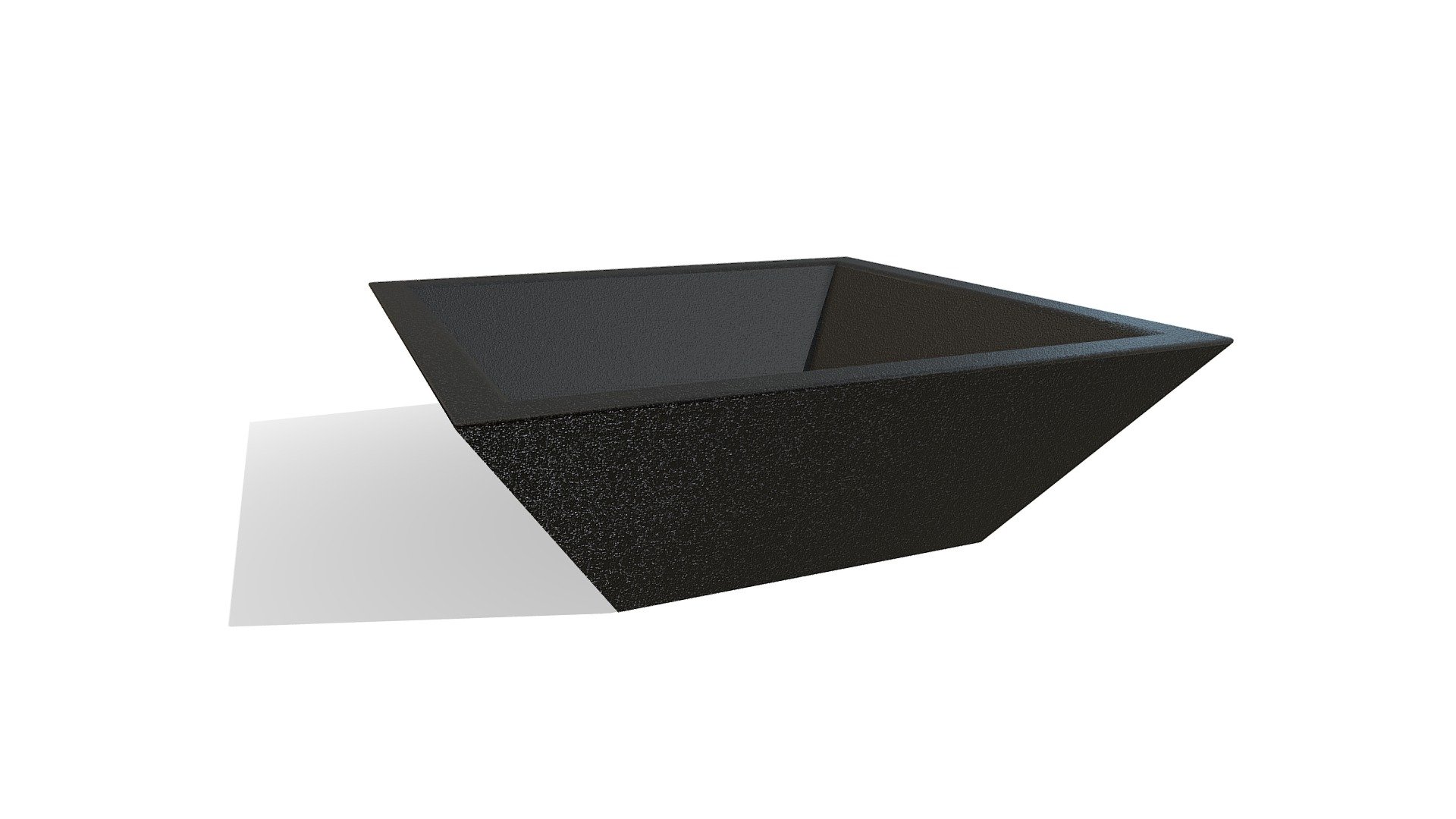 Formluxe Geo Square Low Planter Bowl - 3D model by Modofire [8583665 ...