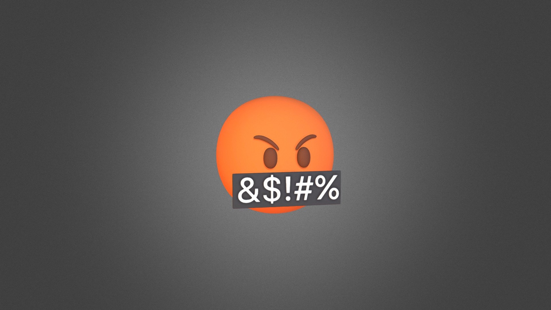 Angry Swearing Emoji - Buy Royalty Free 3D model by burakonur99 ...