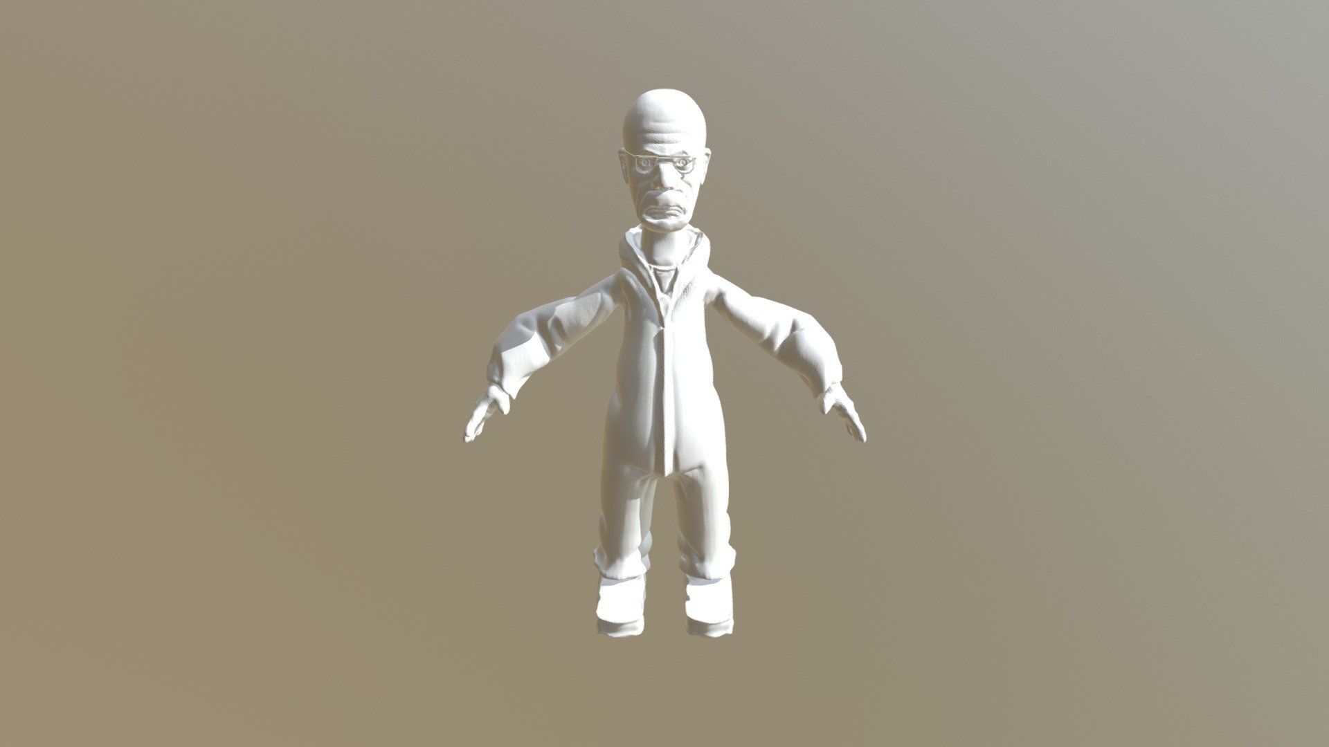 Walter White - 3D model by augustopa [8585319] - Sketchfab