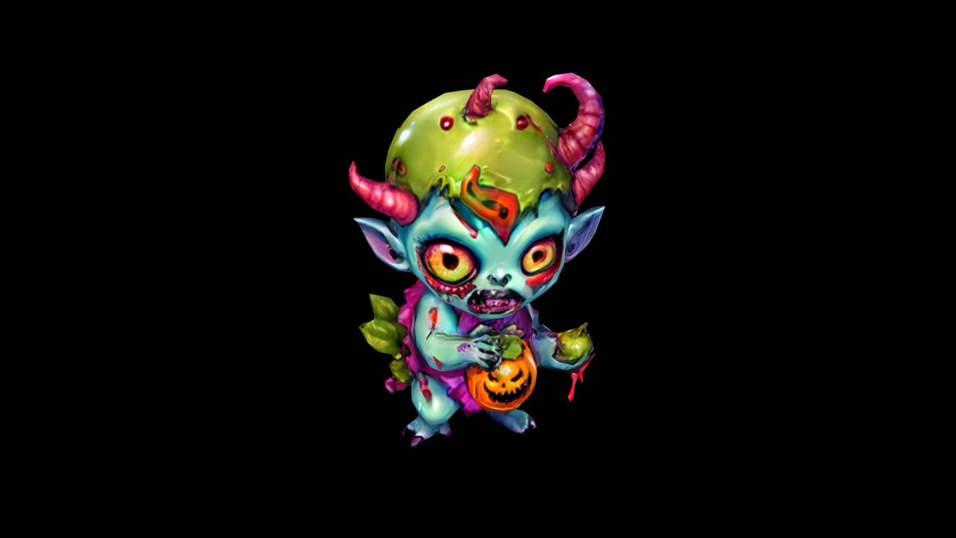 "Devilishly Delicious A Sprite with Green Frock - Download Free 3D ...