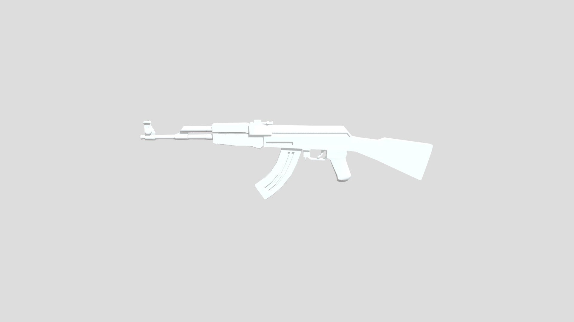 WEAPON AK-47 - 3D model by ayazlysm [85868e1] - Sketchfab