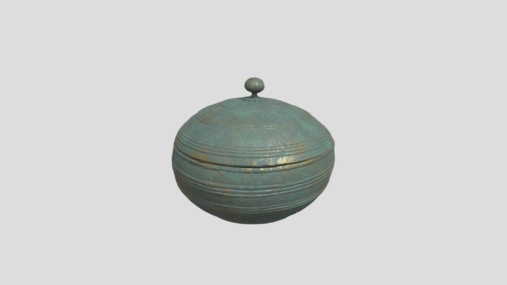 Bronze Bowl of the Hōchong Tomb - Download Free 3D model by KOREA HERITAGE SERVICE [KHS] (@KHS ...