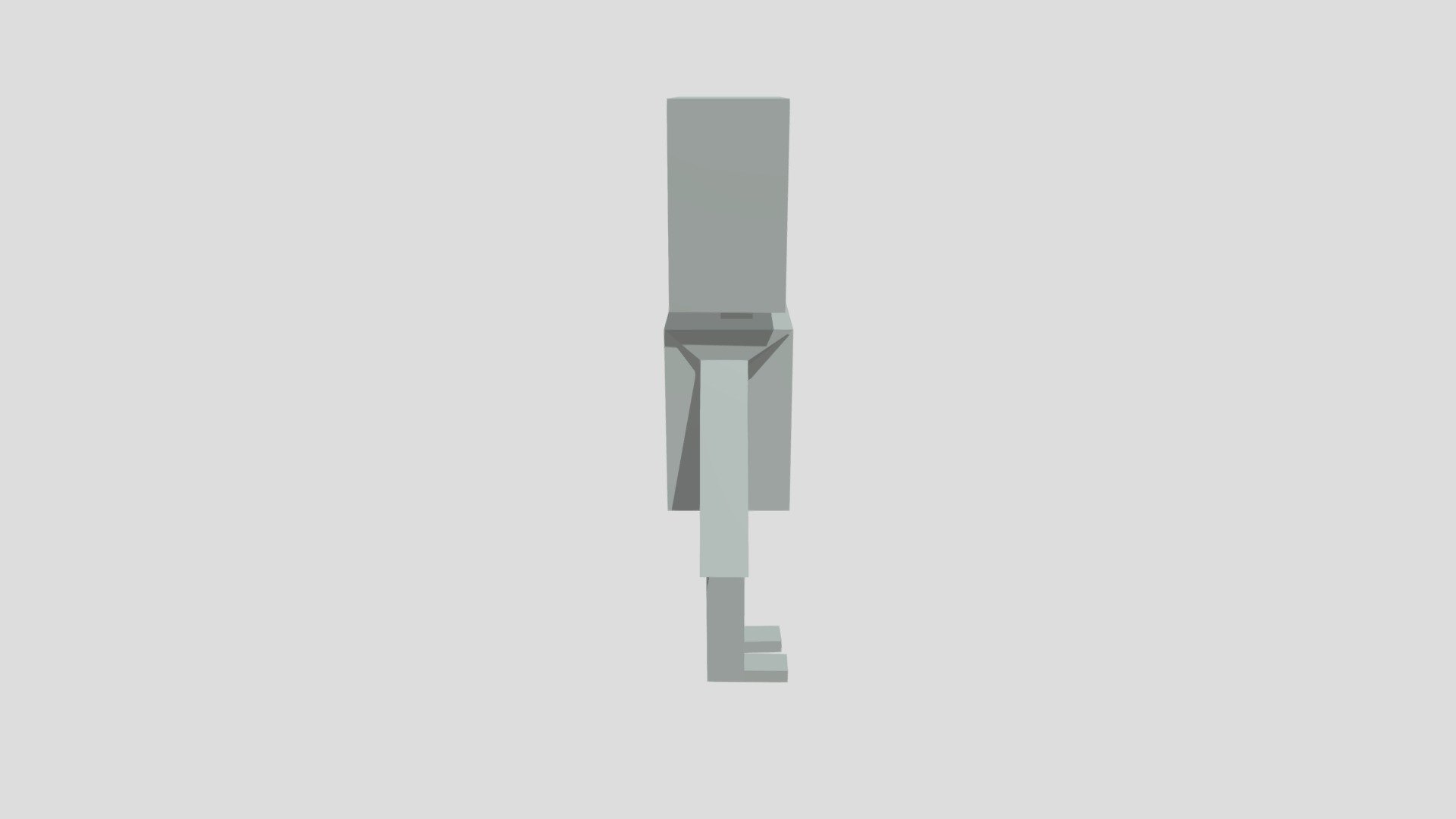 Simple Robot (Fixed + Rigged - Download Free 3D model by bedrockhoster ...