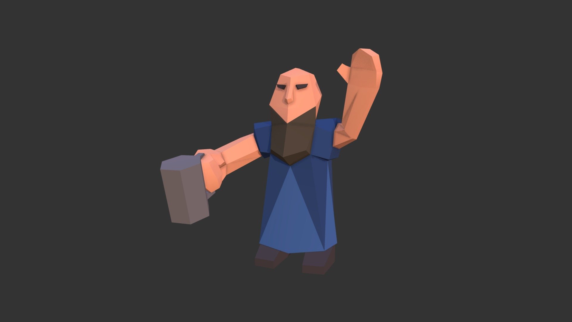 Shopkeeper - Download Free 3D model by Alok (@alok.aks50) [8587742 ...