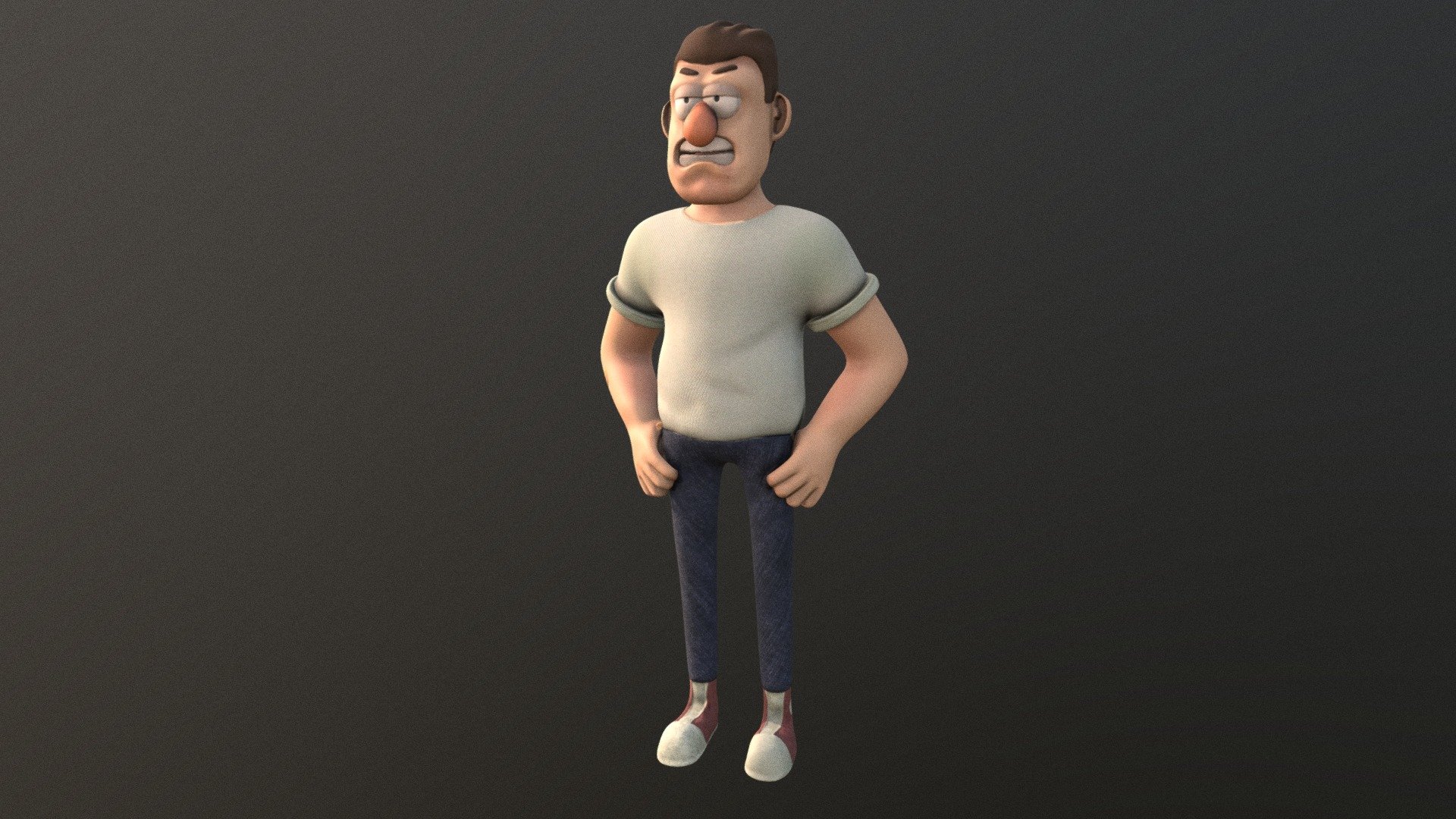 Young Stan, Gravity Falls - Download Free 3D model by Baptiste Lonqueu ...