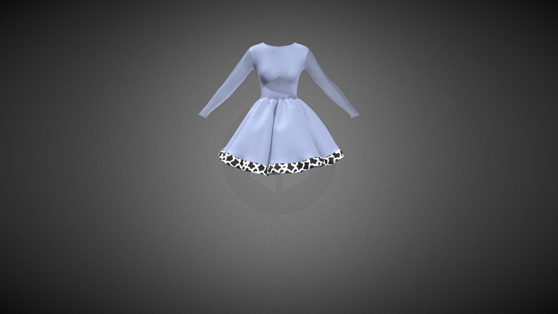 Skirt - 3D model by suryah1 [8588b16] - Sketchfab