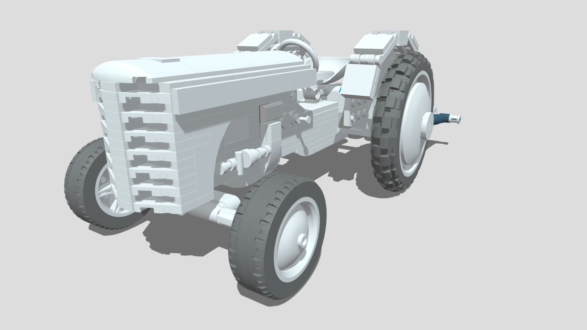 4000025 - Ferguson Tractor - Download Free 3D model by Sleepy Sea Otter ...