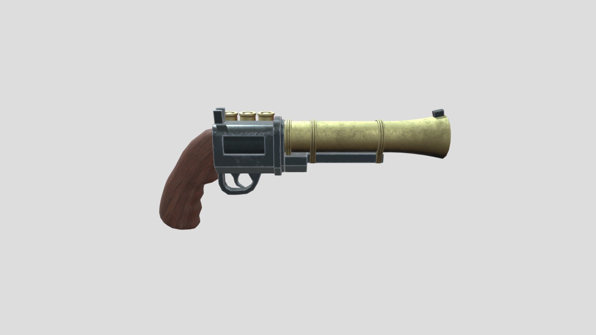Game READY - GUN - 3D model by orcunaydinli [858b720] - Sketchfab