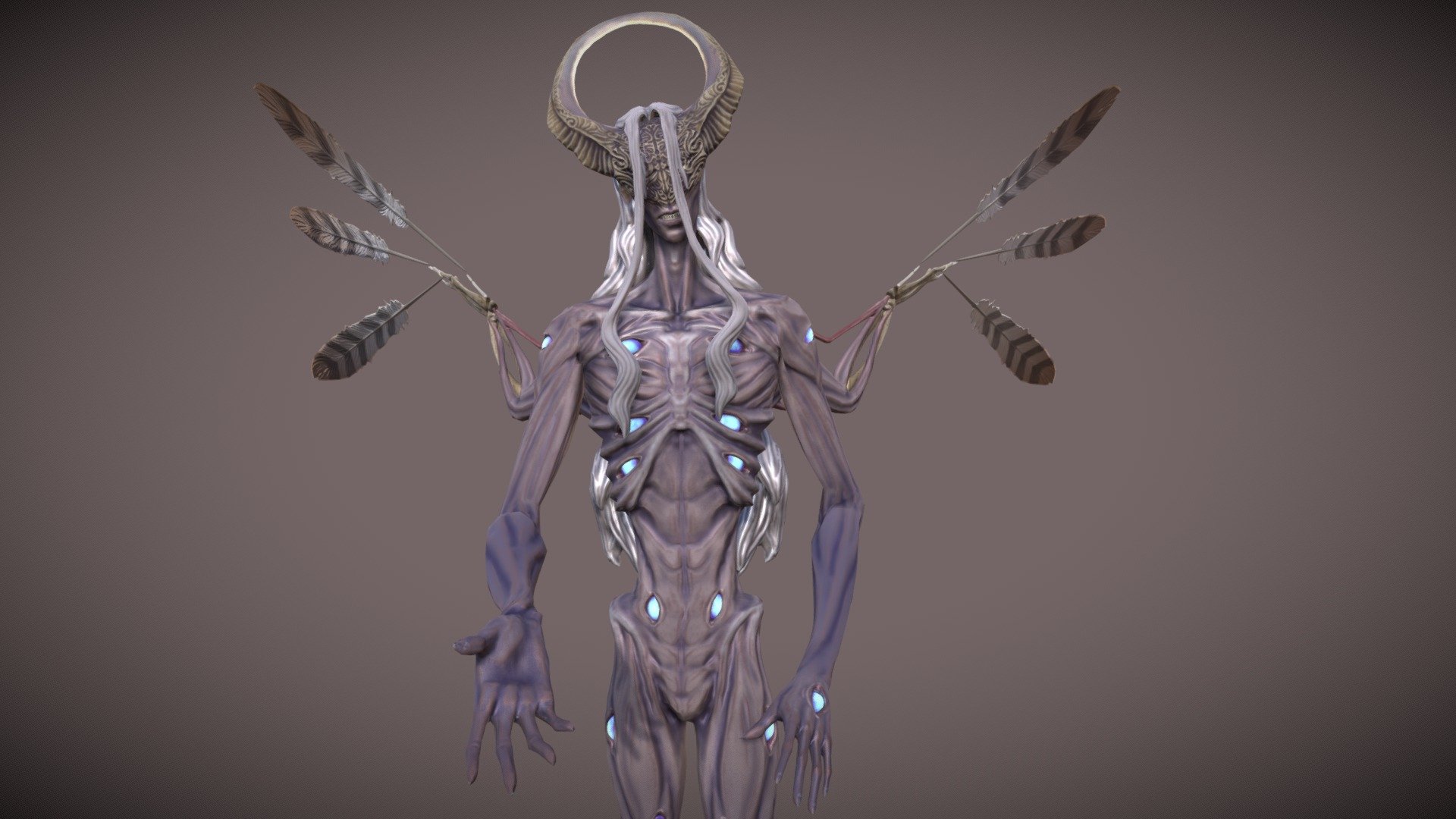 Angel - 3D model by zillyzam [858d609] - Sketchfab