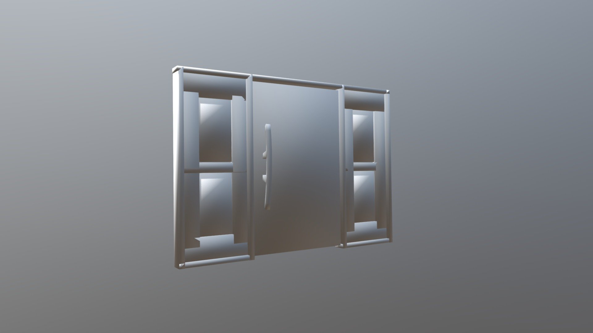 Porta Principal - 3D model by MQSDQ [858d995] - Sketchfab