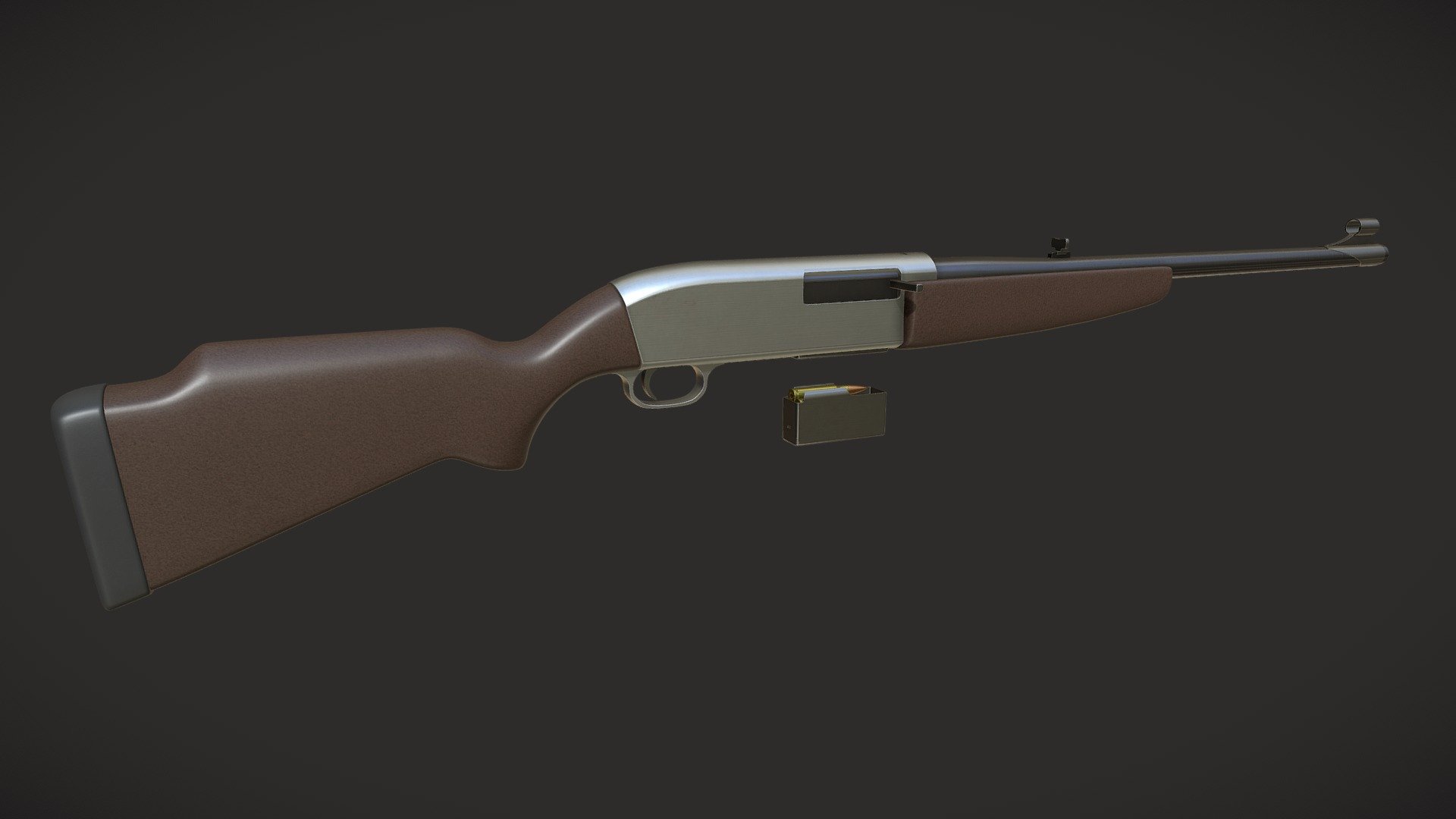 Armalite AR14 Autoloading Sporter - Buy Royalty Free 3D model by Jan ...