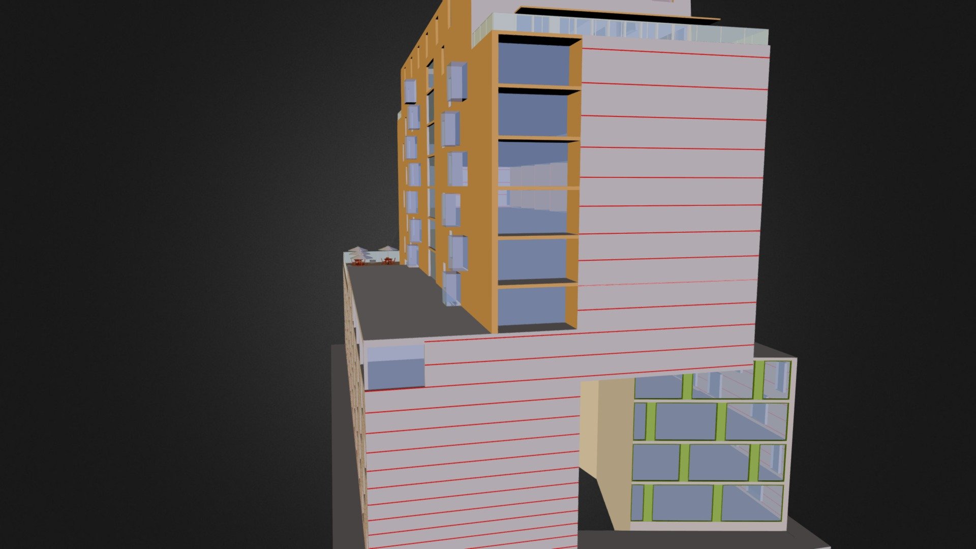 Edificio Hibrido Valdivia - 3D model by ejesur [85901b1] - Sketchfab