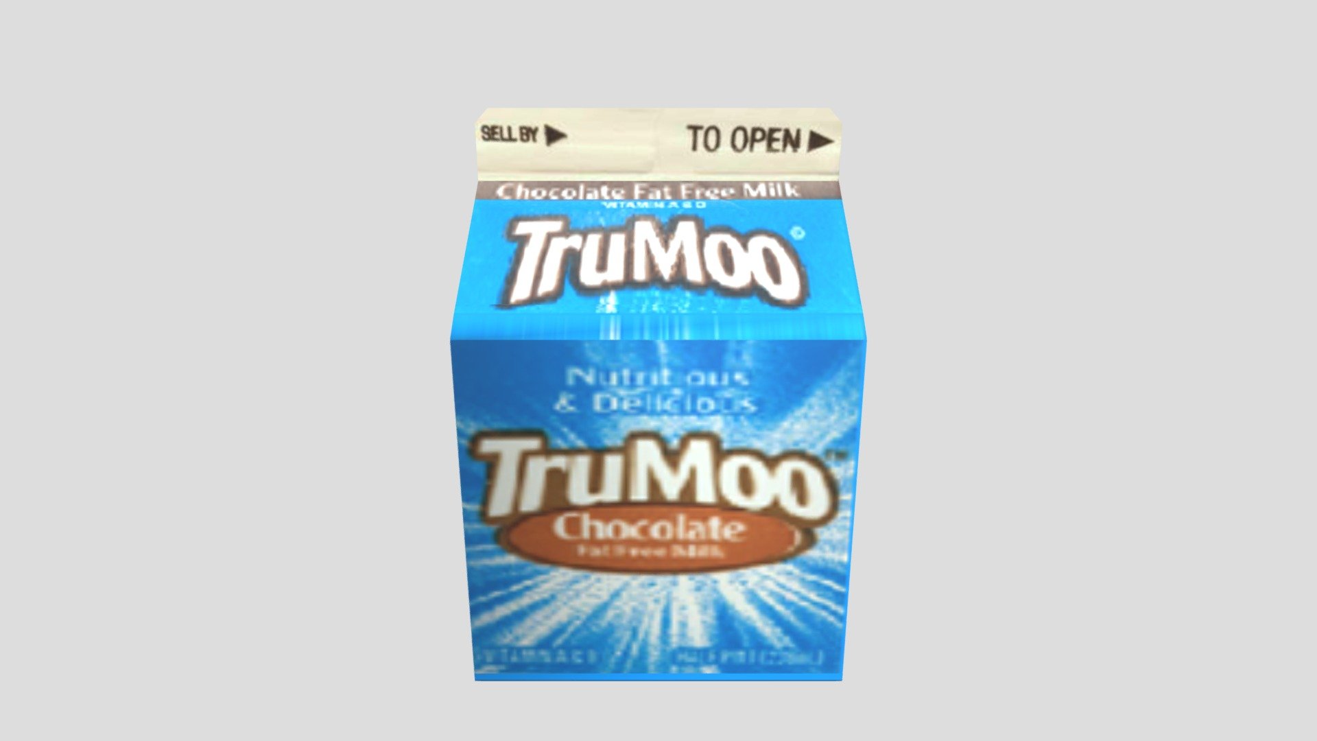 TruMoo Milk Carton - Download Free 3D model by Romyblox1234 ...