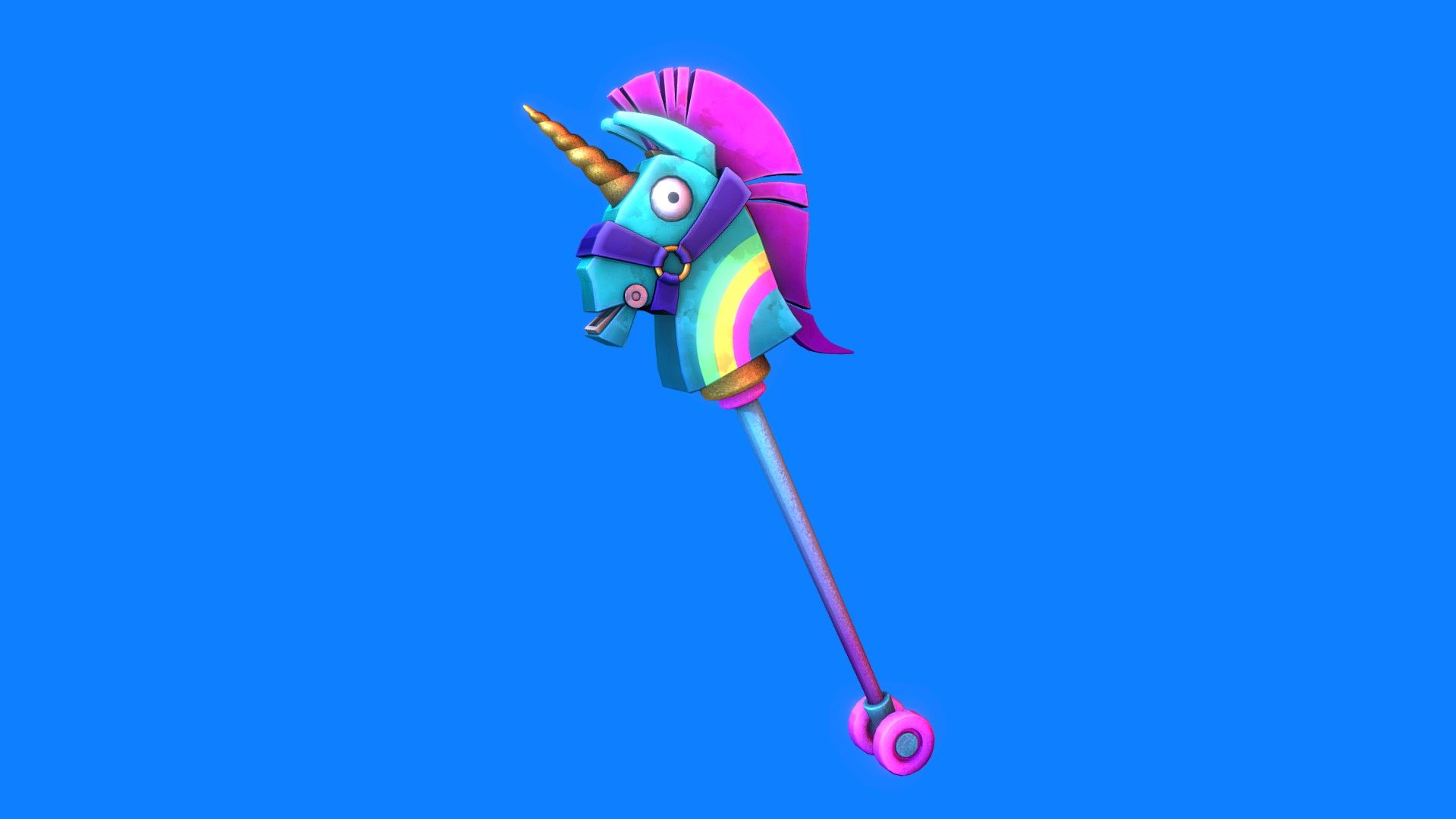 Smash Rainbow / Fortnite (FanArt) - Buy Royalty Free 3D model by Susana ...