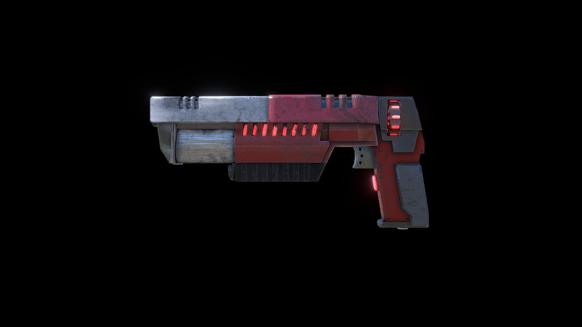 Shotgun Version 2 © MassVR 2018 - 3D model by Mass VR (@massvr ...