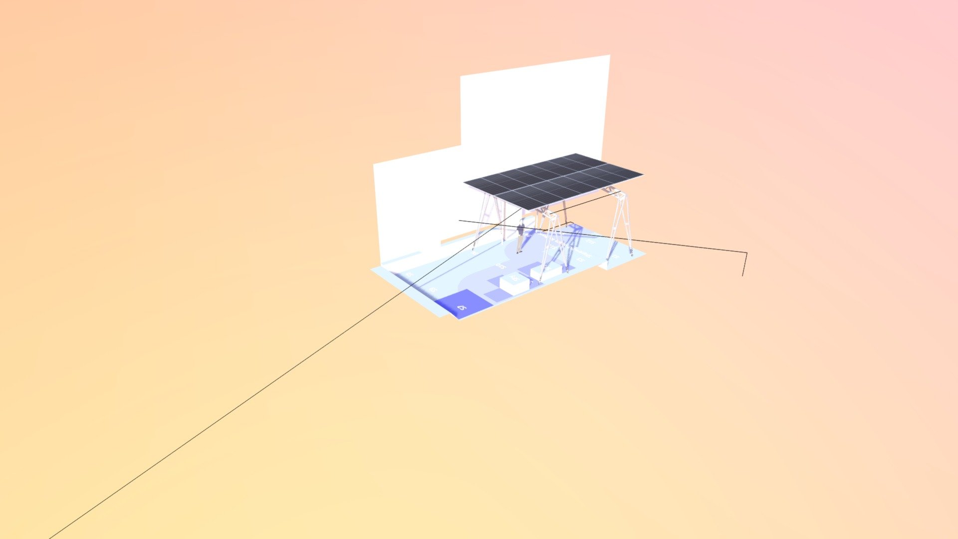 211 22nd St 14 Mod 72 Cell Canopy - 3D model by brooklynsolarworks ...