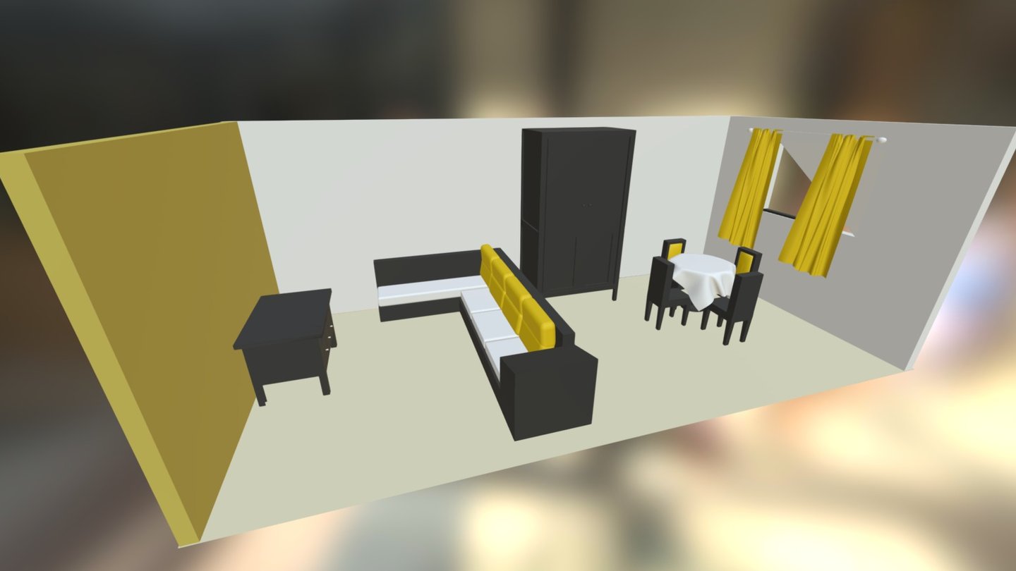 Sala - 3D model by jaas [85947ff] - Sketchfab