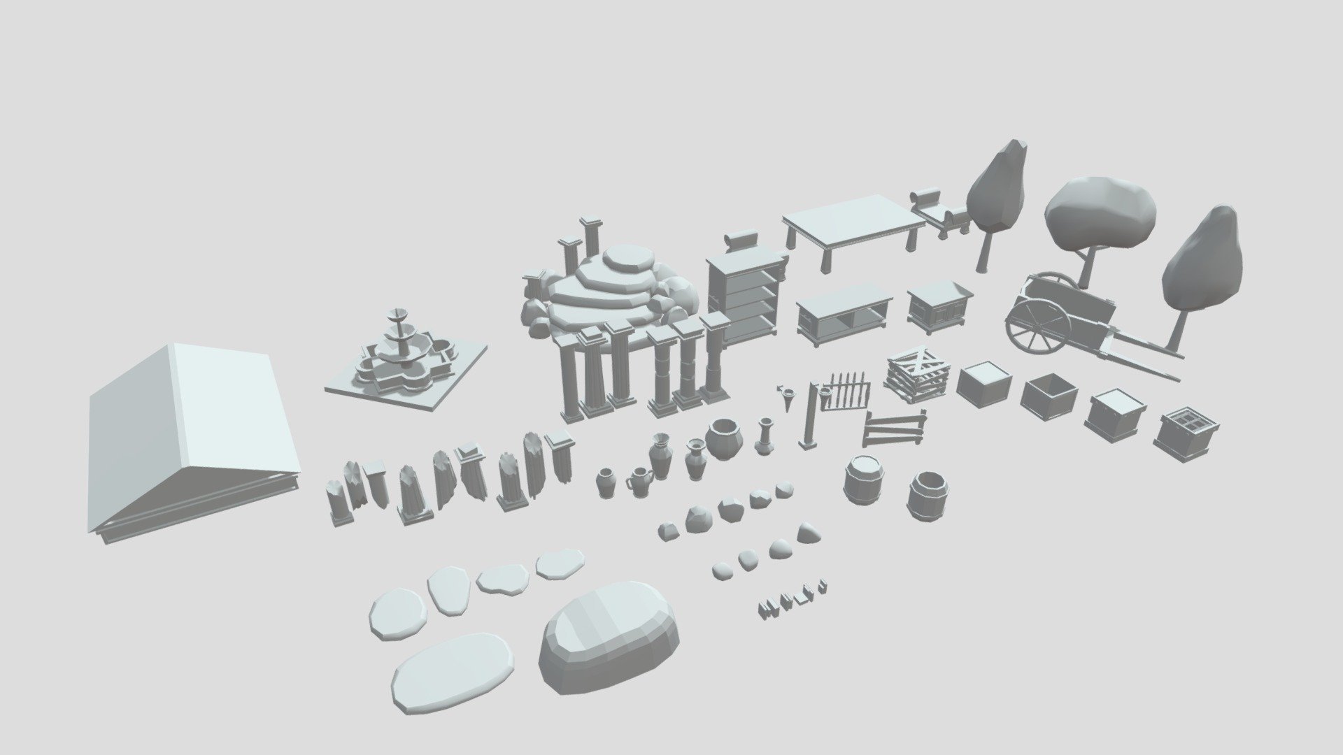 3D_Greek_Assets - Download Free 3D model by SenpaiKhan [8596770 ...