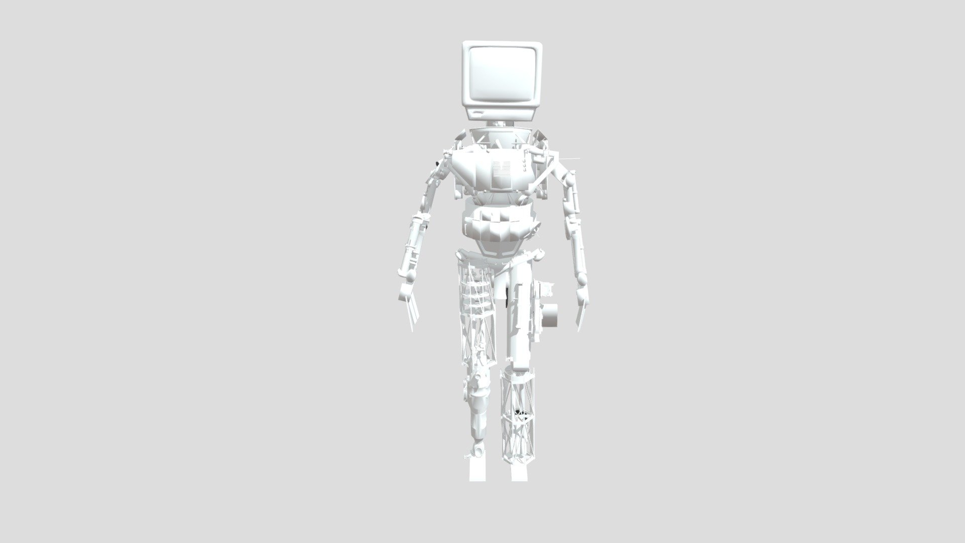 robot - Download Free 3D model by anatolelepecheur [8596be8] - Sketchfab