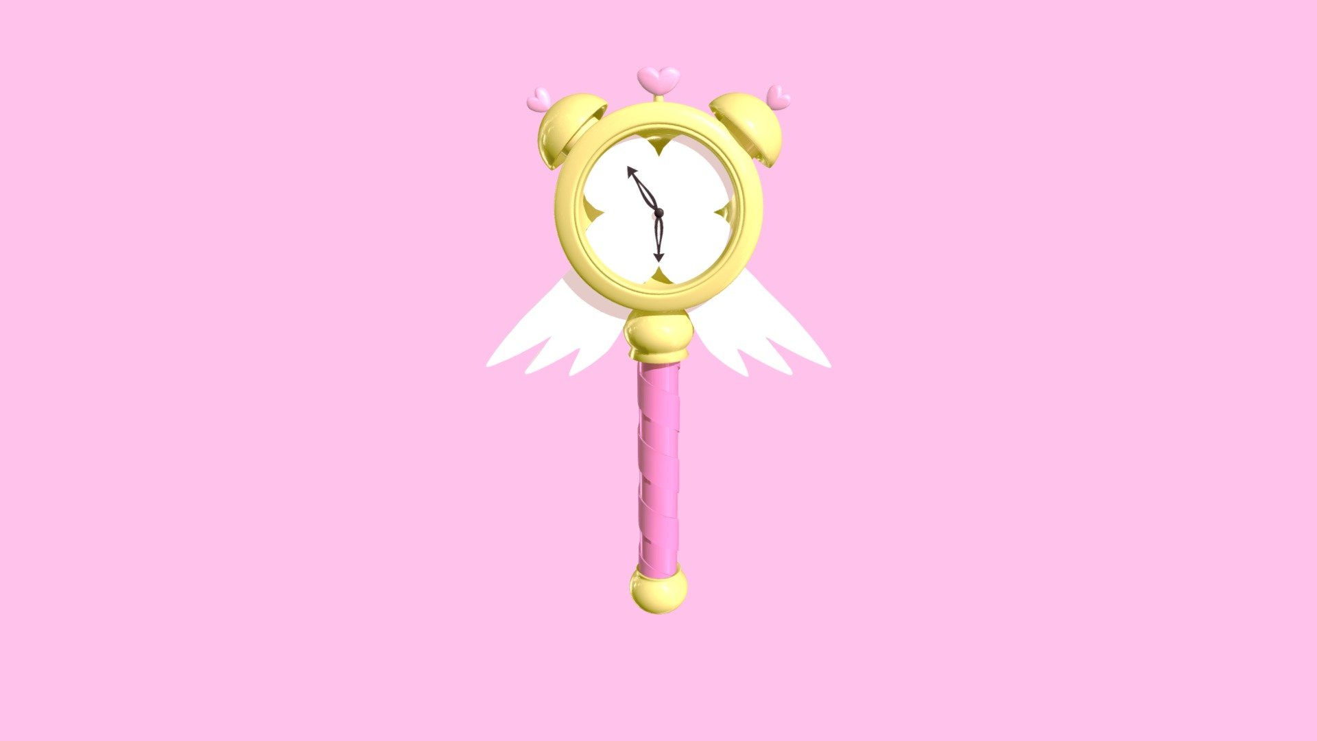 Skywynne's Clock Wand - Download Free 3D model by IrinaLu [8598aed ...