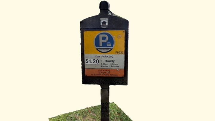 Parking-sign 3D models - Sketchfab