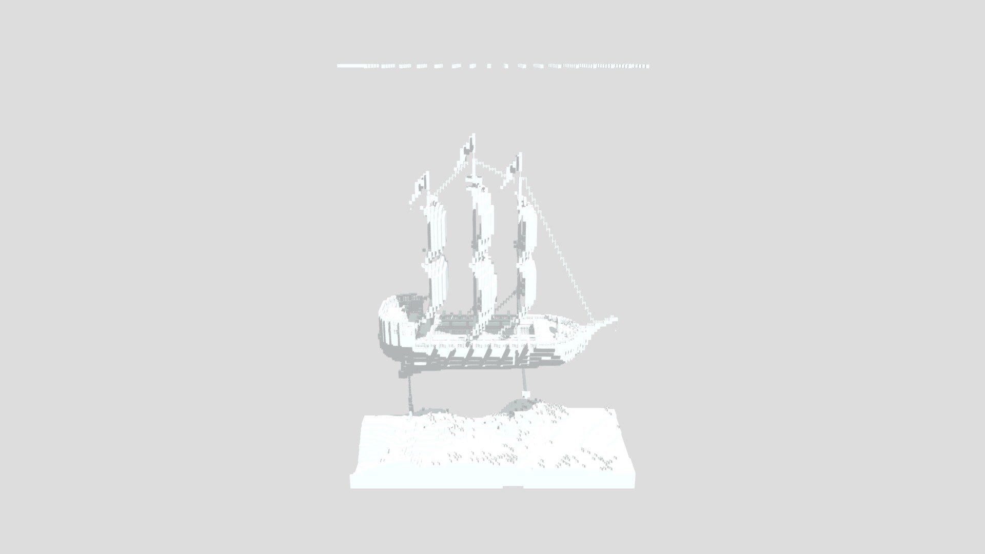 Flying Ship I made in Hardcore Minecraft - 3D model by Zuchii [859eb4c ...