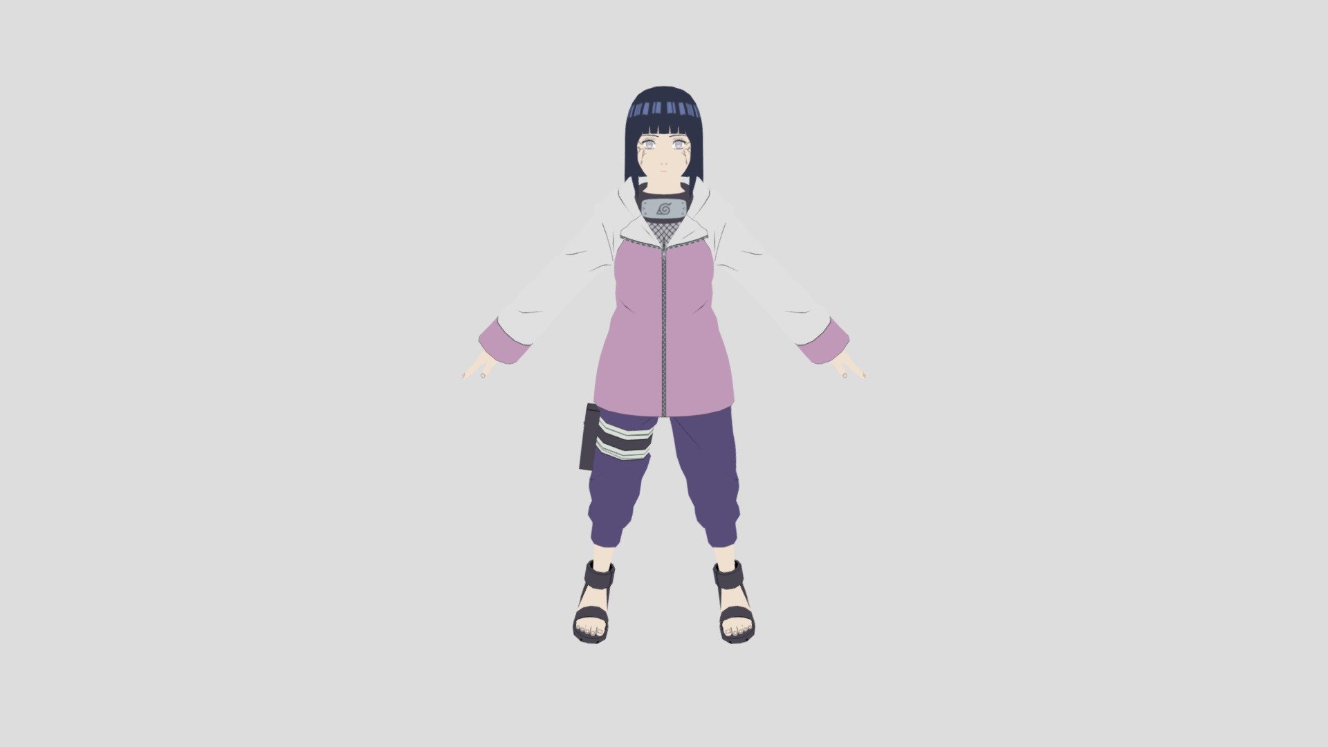 Hinata_hyuga - Download Free 3D model by renjurenji679 [859f0f0 ...