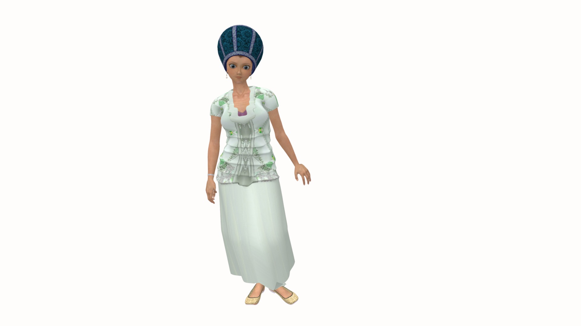 Roots Girl - Download Free 3D model by lioness7 [85a01b3] - Sketchfab