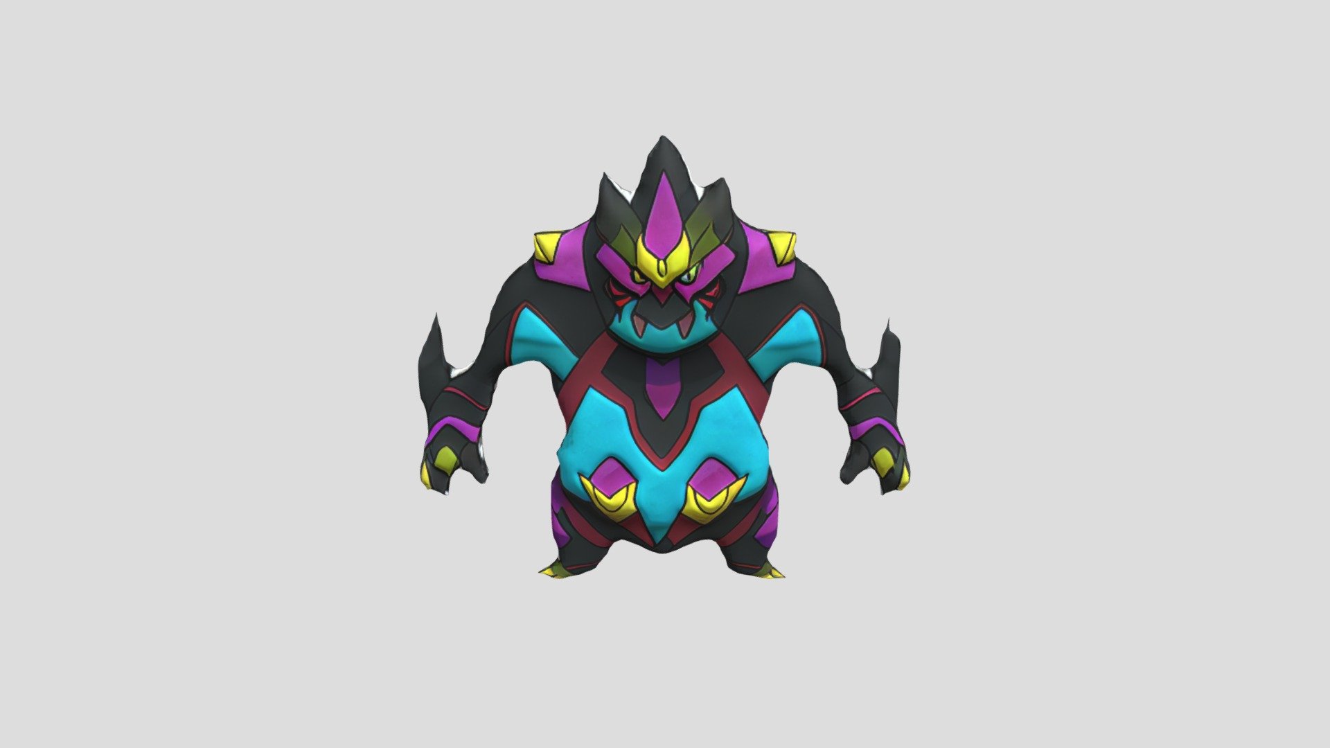 Pokemon Goal 92 - Download Free 3D model by klrxyz [85a3dba] - Sketchfab