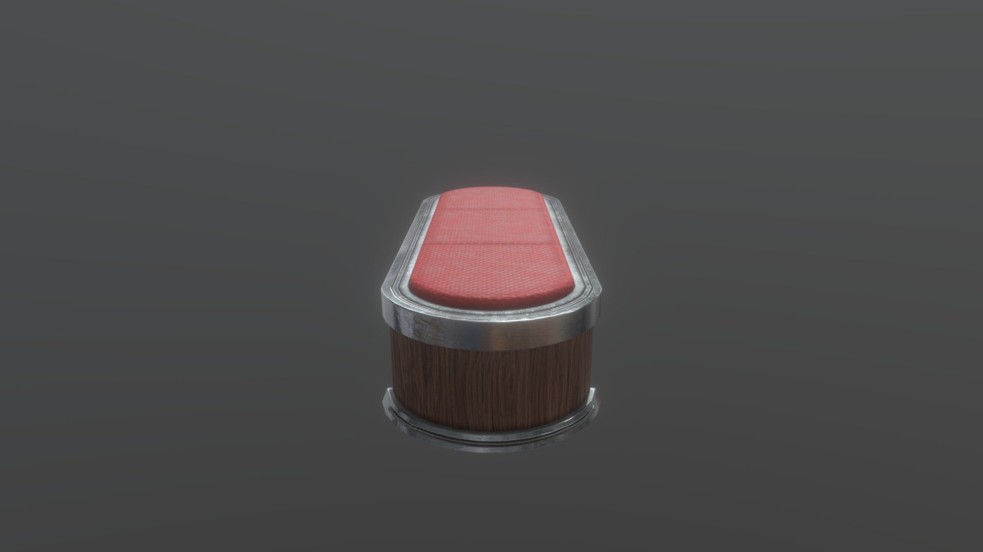 Sci Fi Bench Low-poly 3D model - Buy Royalty Free 3D model by ...