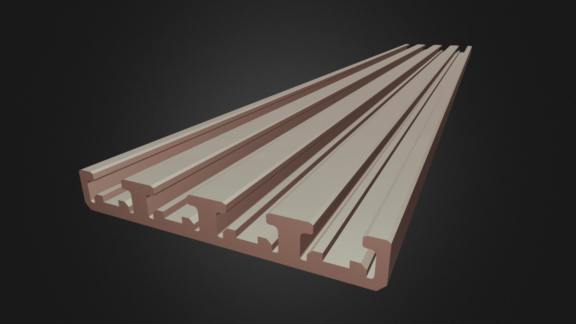 Aluminum Extruded Linear Guide Rail for Jigs - Buy Royalty Free 3D ...