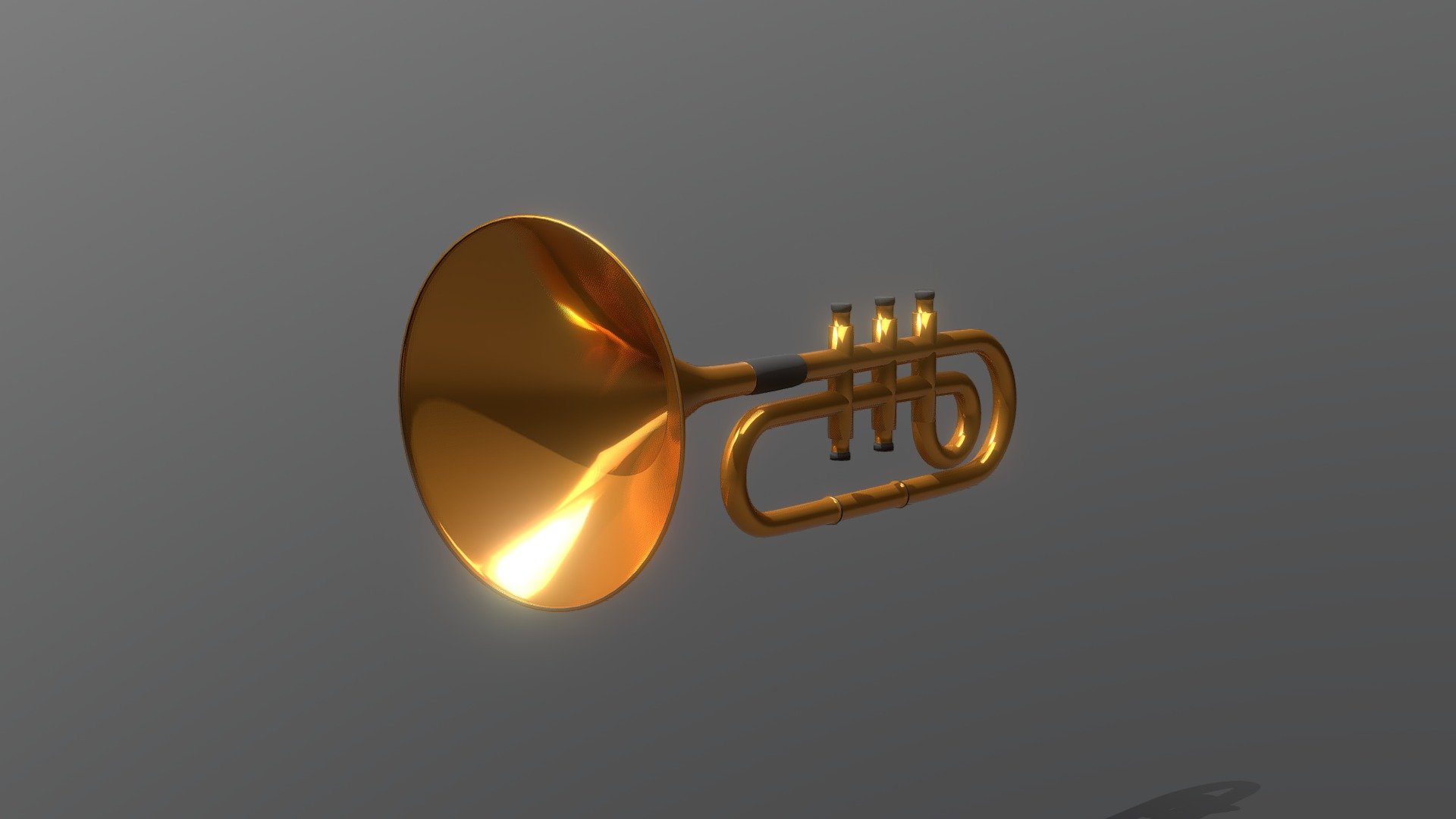 Trumpet - Free model - Download Free 3D model by Astro0960 (@Astro096 ...
