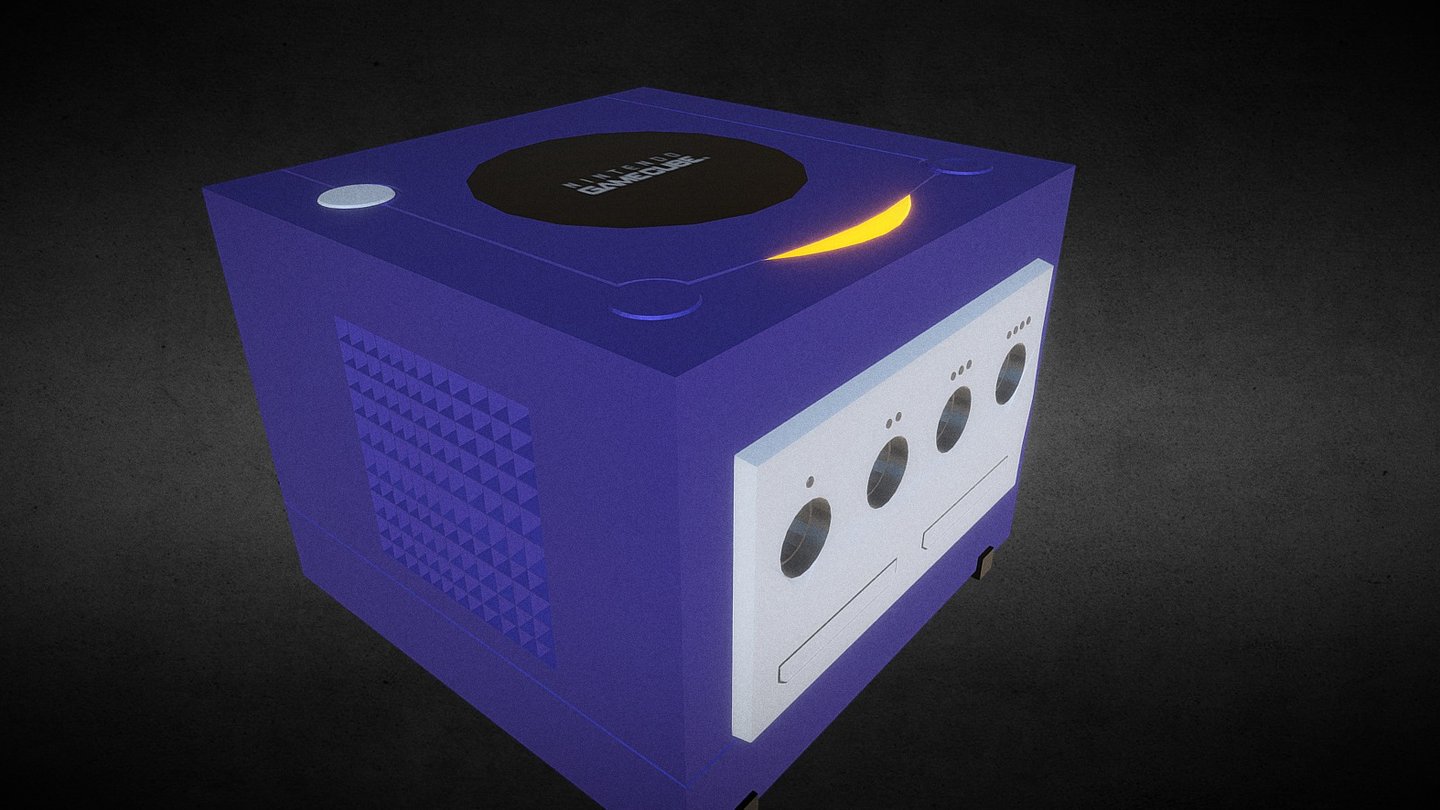 Gamecube - 3D model by Logan Smith (@lsmith17) [85a5b7c] - Sketchfab