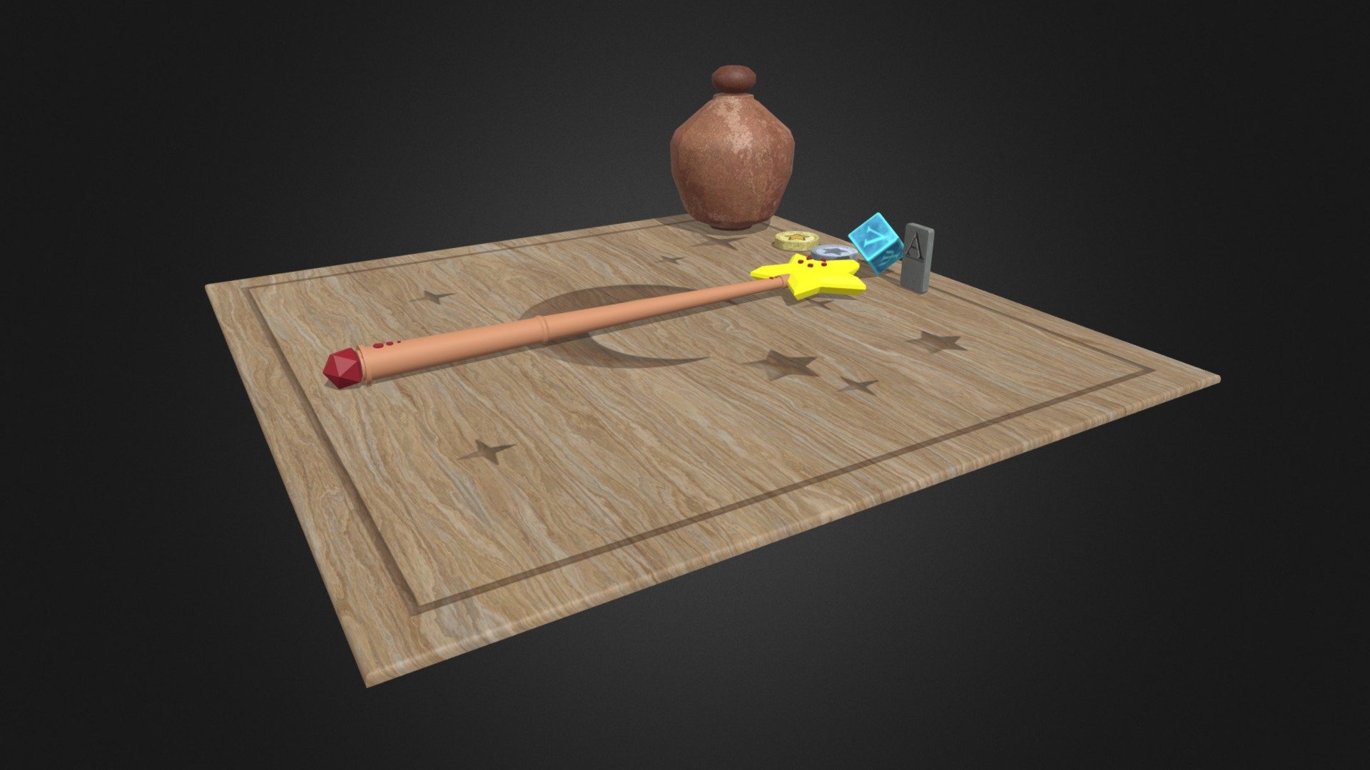 Magic Table Villafuerte Derek - 3D model by DerekVillafuerte [85a5d4f ...