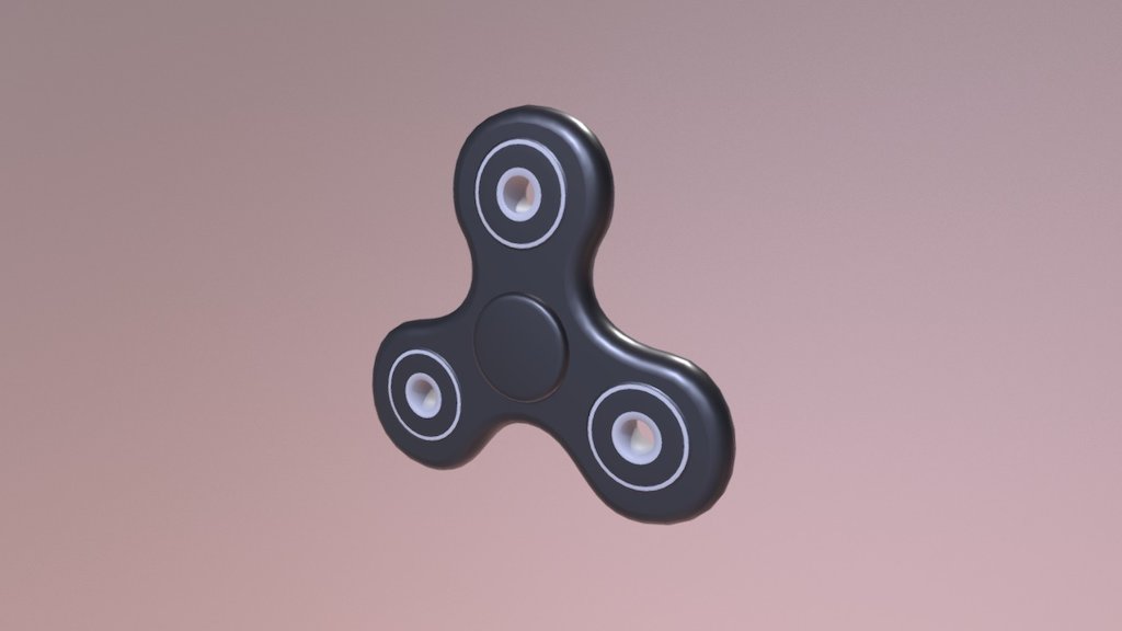 Fidget Spinner - 3D model by Pickle55100 [85a5dc9] - Sketchfab