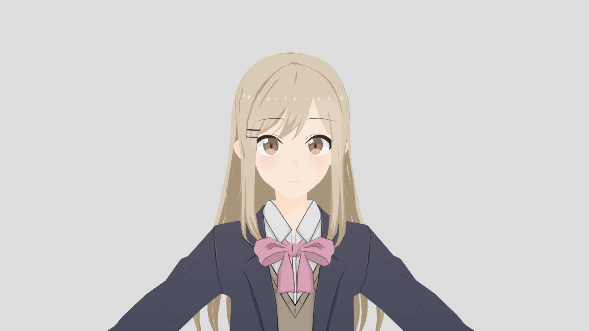 Adachi and Shimamura Shimamura Hōgetsu - Download Free 3D model by sjzh ...