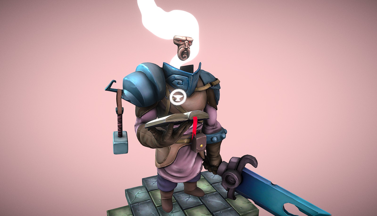 Forge Priest - 3D model by Conor Jordan (@thatcjguy) [85a8b6d] - Sketchfab